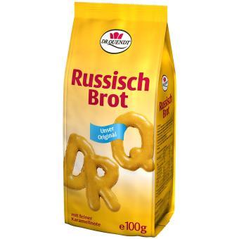 Dr. Quendt Russisch Brot Original 100g - Traditionelles, knuspriges Ge ...