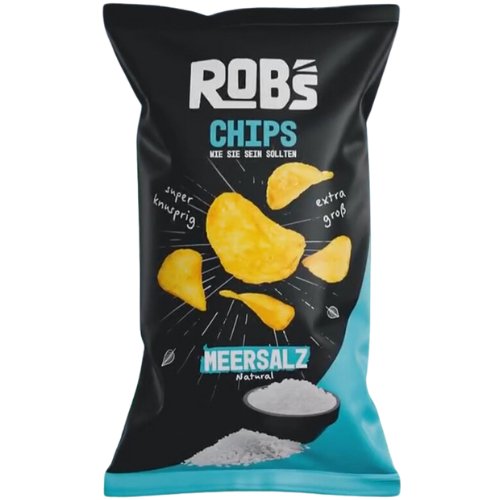 Rob's Chips Meersalz 120g MHD 03/05/25 – Schokobote.de